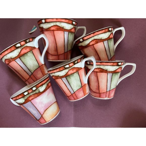 Sasaki | Dining | Sasaki Magnolia Coffee Tea Cups By Paula Zanger ...